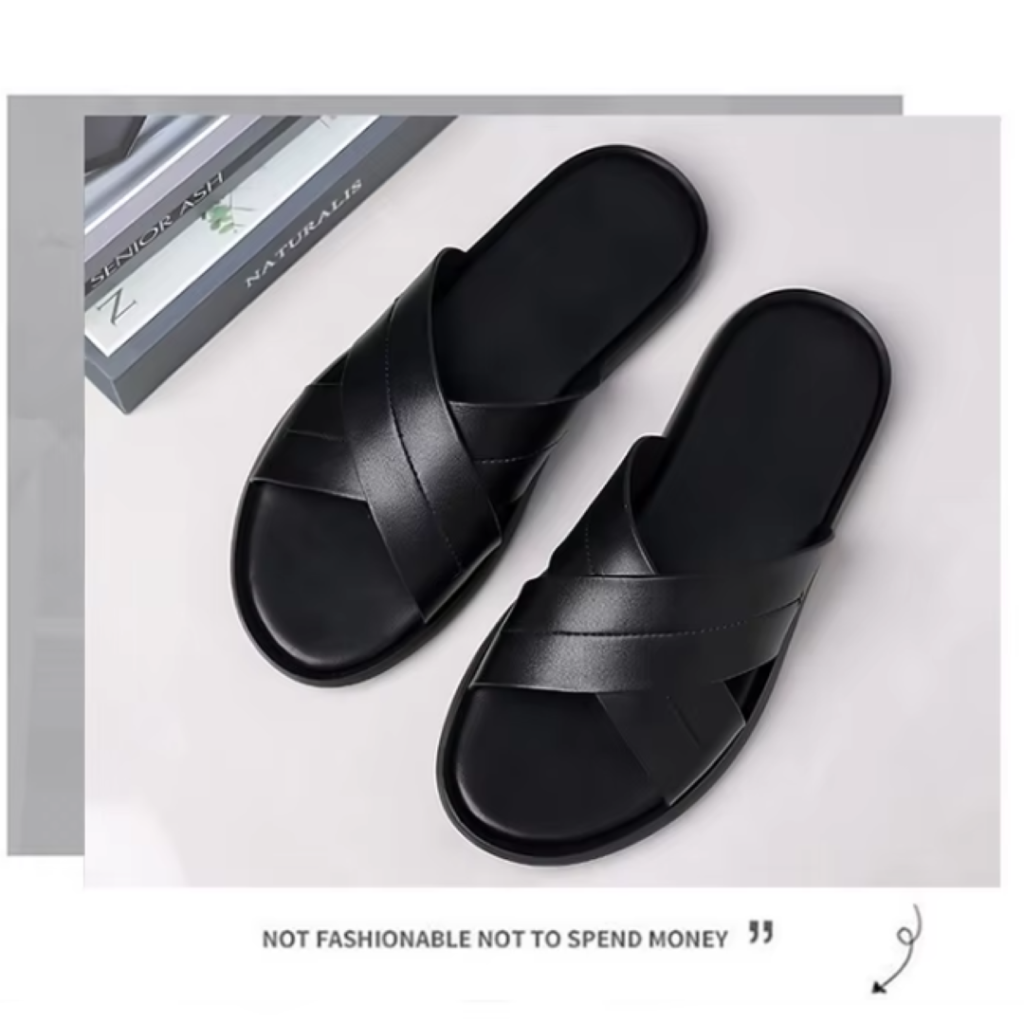 Cross Upper Slipper Sandel Pure Leather – marvellous4u.com